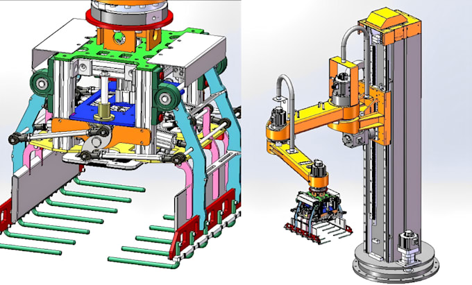 3d industrial model 3d product model solidworks cad rendering ...