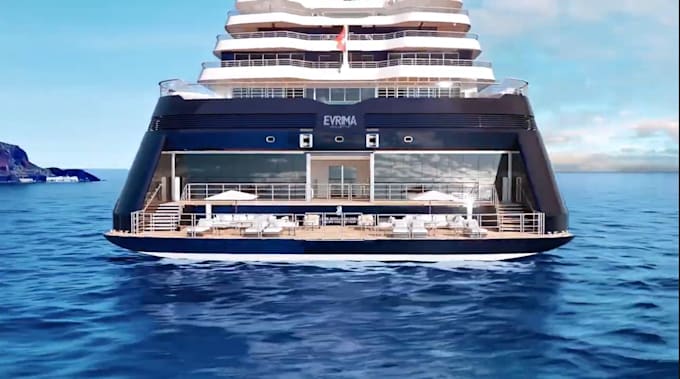 Create realistic 3d boat modeling, 3d ship design cgi yacht design, 3d ...