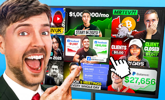 Design click worthy youtube thumbnail by Sajib_das143 | Fiverr