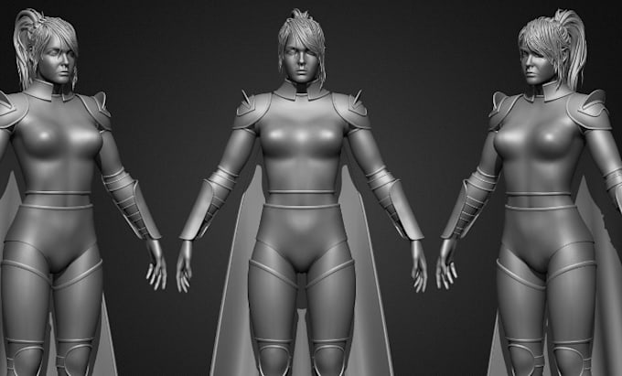 3d cartoon character 3d modelling 3d character model unreal engine for printing by Bransjerry ...