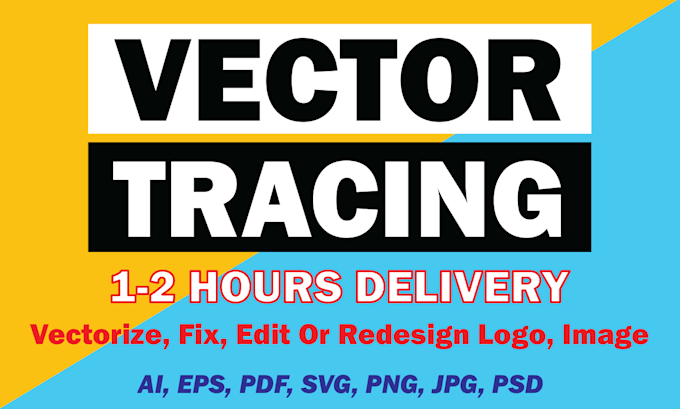 Do vector trace or recreate any logo or image within 2 hrs by Vprdesign88 | Fiverr