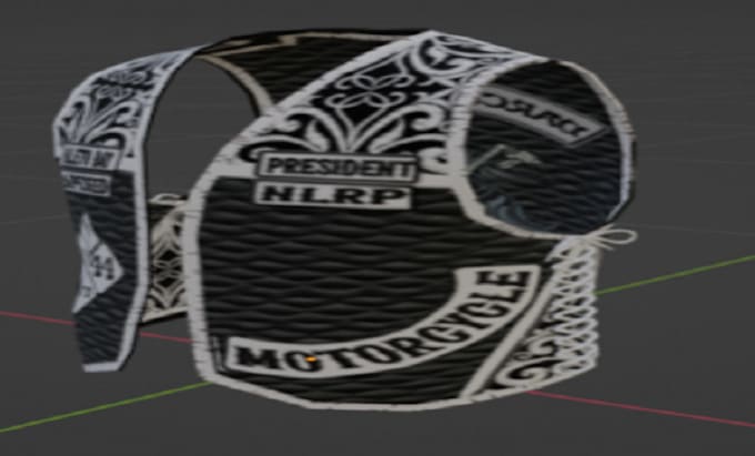 Design custom fivem biker apparel, mc vests, kuttes, motorcycle, club ...