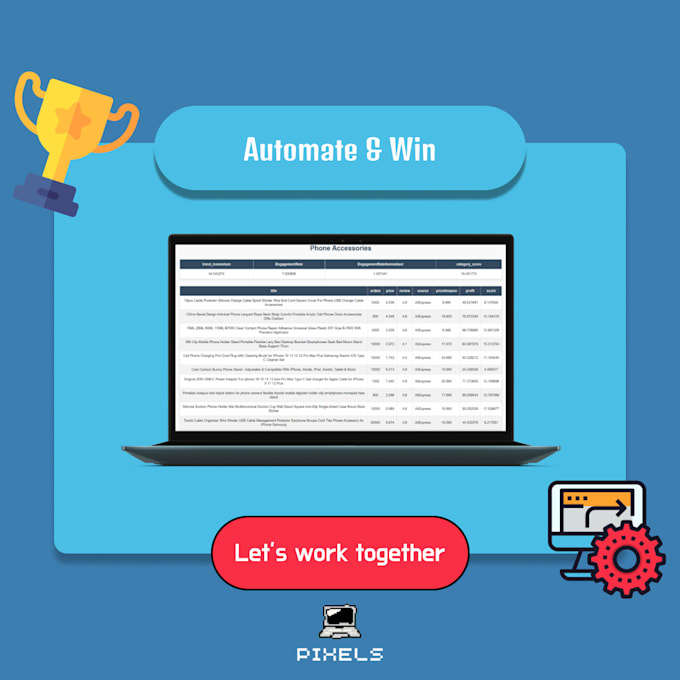 Automate your workflows and help you save time by Mar_wane | Fiverr