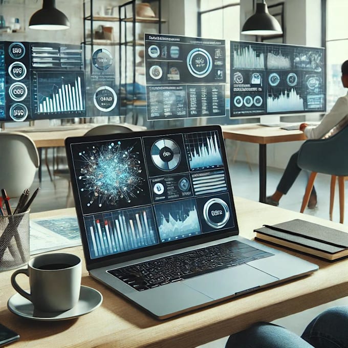 Create dynamic dashboards for your data by Hamza_habib | Fiverr