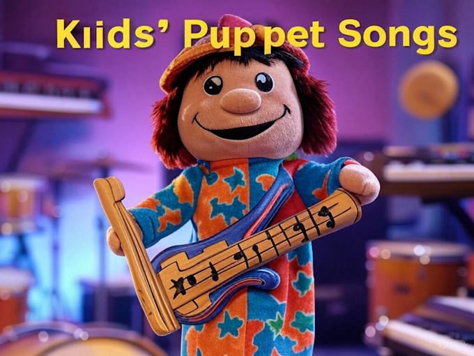 Create a custom puppet music video for kids songs or learning by ...
