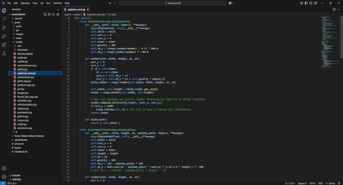 Fix bugs in your renpy visual novel by Ali_hammond | Fiverr