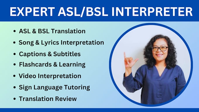 Translate your document into asl, bsl sign language, american sign ...