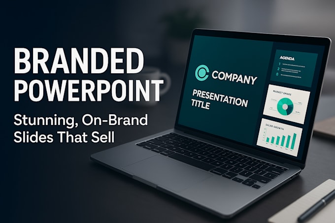 Create branded powerpoint template quickly by Emmmanuelthomas | Fiverr