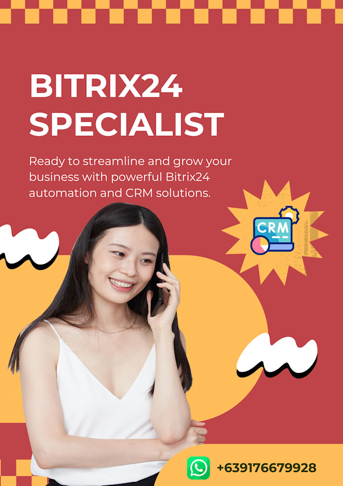 Be your bitrix24 expert by Chantmontoya | Fiverr