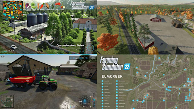 Do custom mods, maps for farming simulator 19,22,25 and farm sim server ...