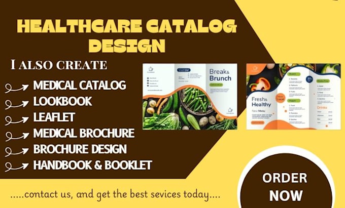 Design healthcare medical catalog, product catalog catalogue lookbook ...