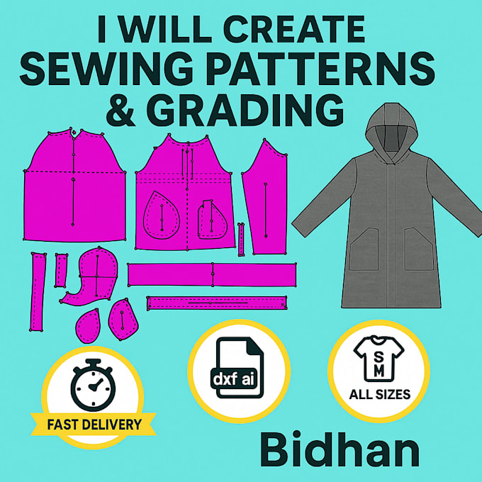 Sewing pattern maker for any cloting and apparel grading by ...