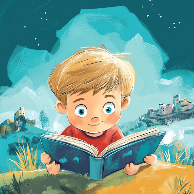Draw cute children book illustrations and children book by Esdeehayes ...