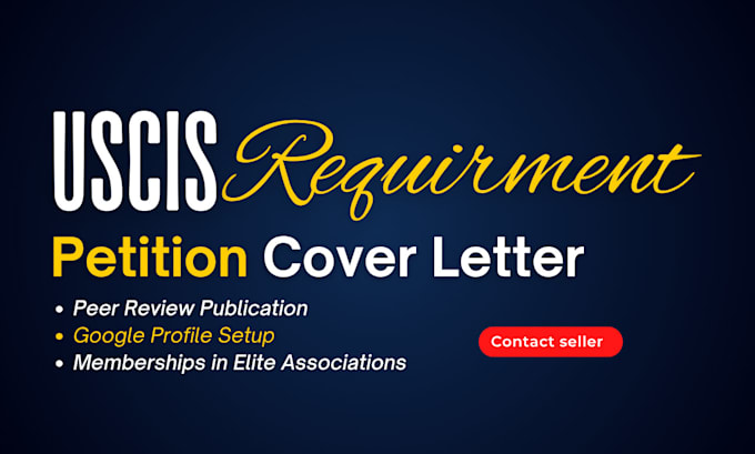 Help you draft a strong eb1 niw immigration petition package by ...