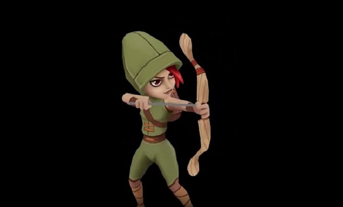 Do 3d character rigging, game character rig,facial rig in blender,game ...