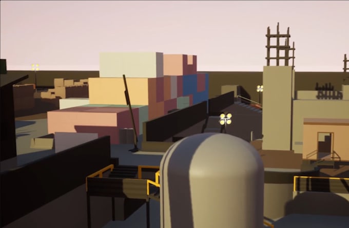 Do 3d game environment 3d scene game map level design in unity and unreal engine by Thetrops ...