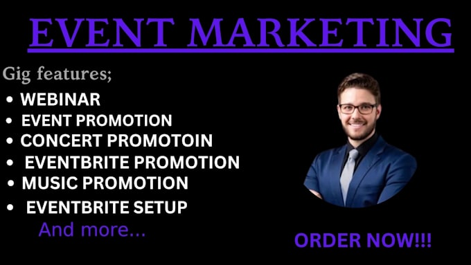 Design an event promotion plan with an executive guide by Antonio_henr | Fiverr