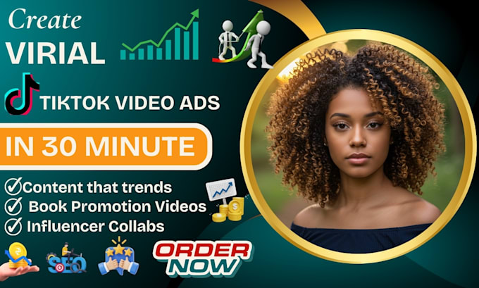 Create virial tiktok video ads create booktok video ads tik tok book promotion by Veronicawealth ...