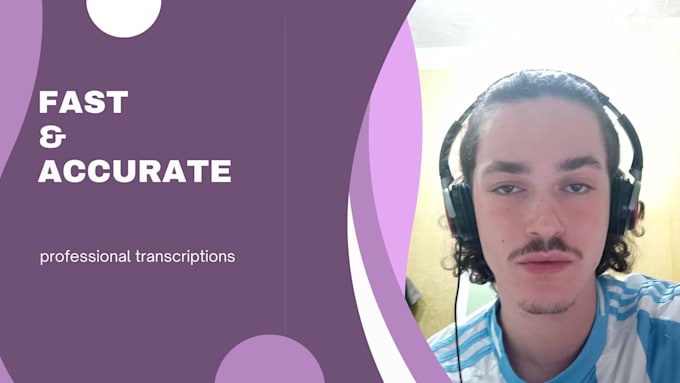 Provide fast and precise transcription service by Qsheila_ | Fiverr