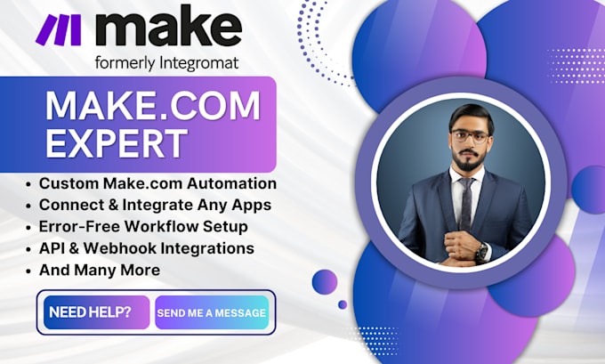 Automate Tasks With Make Com Make Integromat Workflow Setup Make Com Automation By Jamescart1