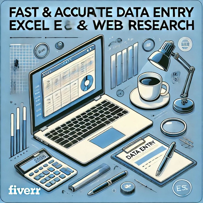 Do web research, excel, and quick, accurate data entry by Ngalihya | Fiverr
