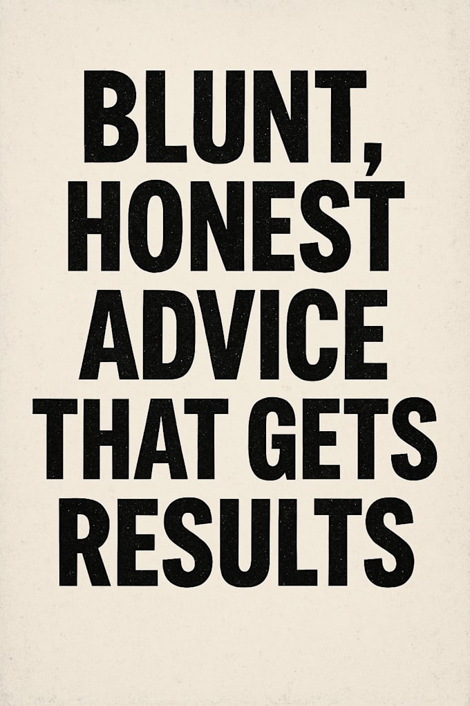 Deliver the truth most people are too afraid to say by Sean_pence | Fiverr