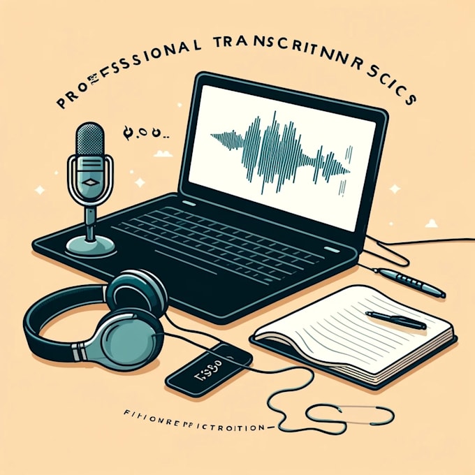 Accurately transcribe your audio and video files by Nodo_bero | Fiverr