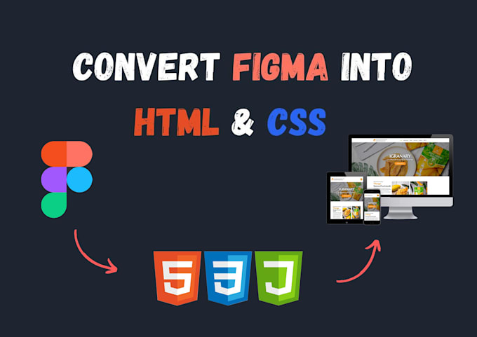 Convert figma to website by Thatanaa_ | Fiverr