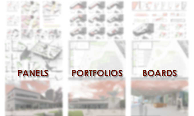 Design professional architectural presentation boards in photoshop by ...