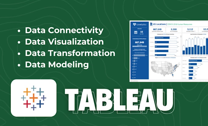 Create a tableau data visualization and data analytics by Ezramonroe41 ...