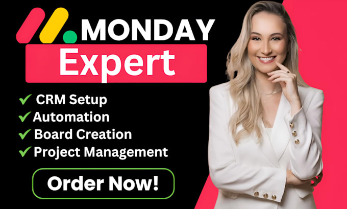 Setup Monday Crm Clickup Asana Construction Real Estate Monday Boards Automation By Izzy