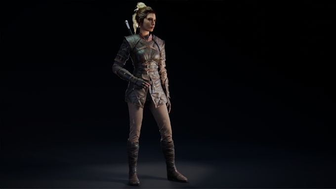 Game ready ue5 character model, uv map, texturing, control rigging, animate by Unreal_engg | Fiverr