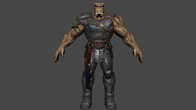 Optimize unity game 3d character, 3d assets, full rigging, facial, animate, gmod by Arikey ...