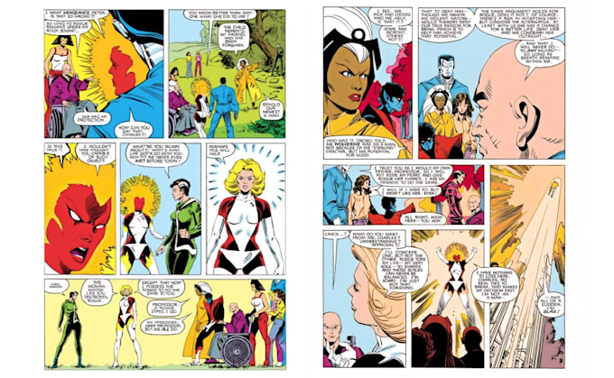 Draw vintage comic illustration retro vintage comic graphic novel strip ...