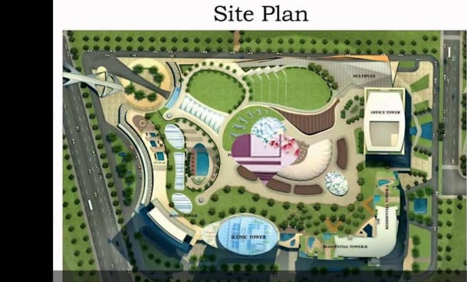 Render and design master site plan, landscape, and layout and layout ...