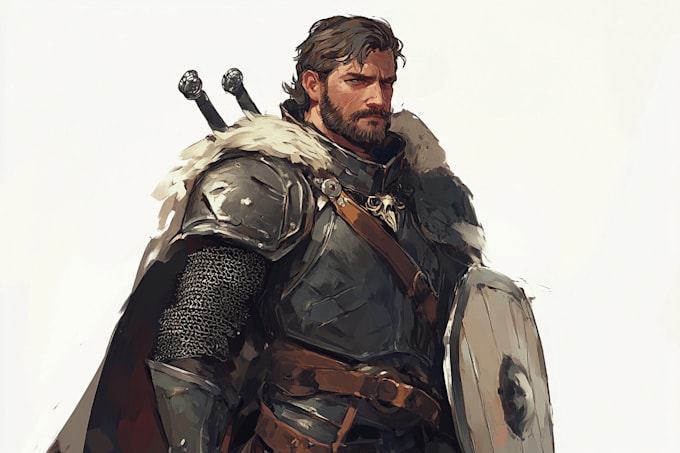 Draw dnd rpg character for you by Takopalk | Fiverr