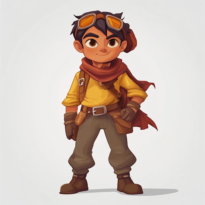 Make professional 2d character art and animation for games by Teagenheard | Fiverr