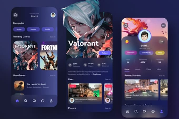 Design a eye catching no code mobile app with glide, goodbarber or flutter by Jadenbraf | Fiverr