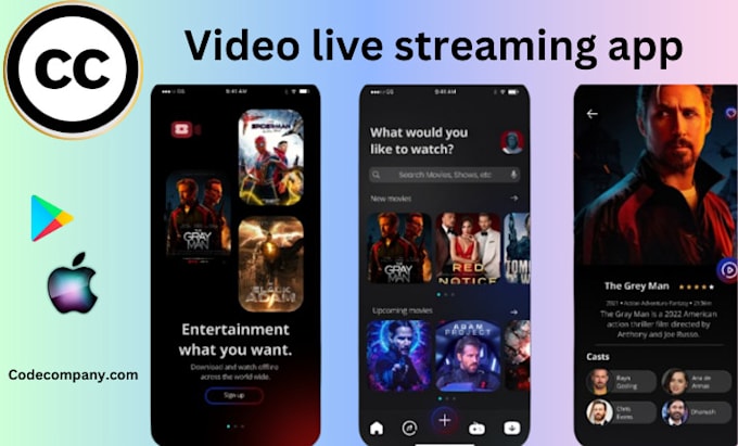 Build live streaming app video streaming app live streaming website by ...