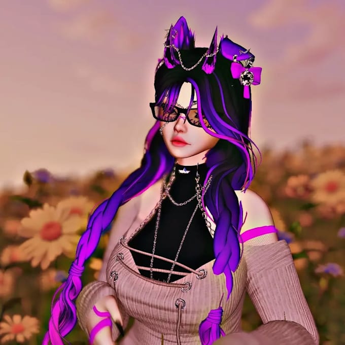 Custom 3d vrchat avatar, 3d model, vr character, vrc avatar, 3d vtuber ...