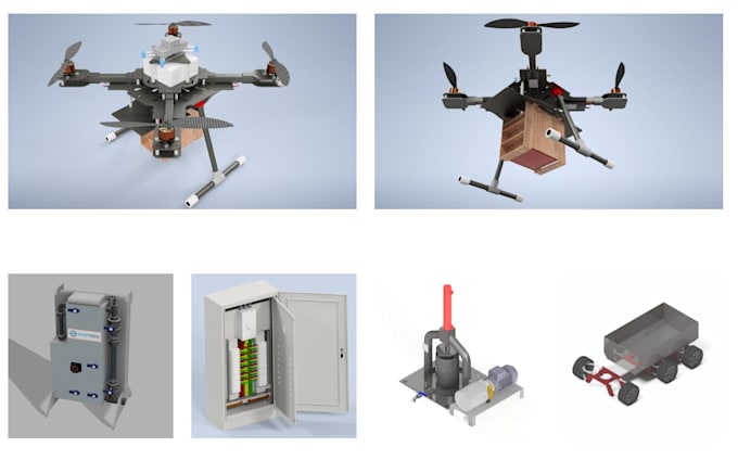 Make 3d model using autodesk inventor and fusion 360 by Aryadwi01 | Fiverr