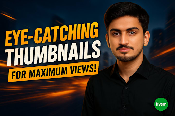 Design professional and click worthy youtube thumbnails by Meer_masood ...