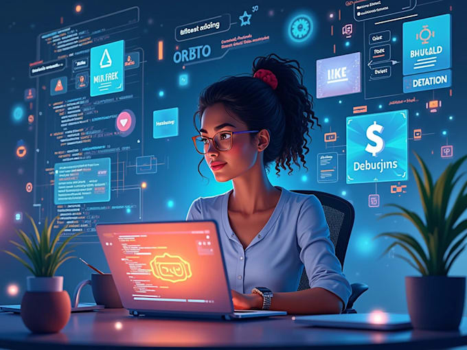 Create Replit Ai Chatbot Ai App Website Developtment Debugging