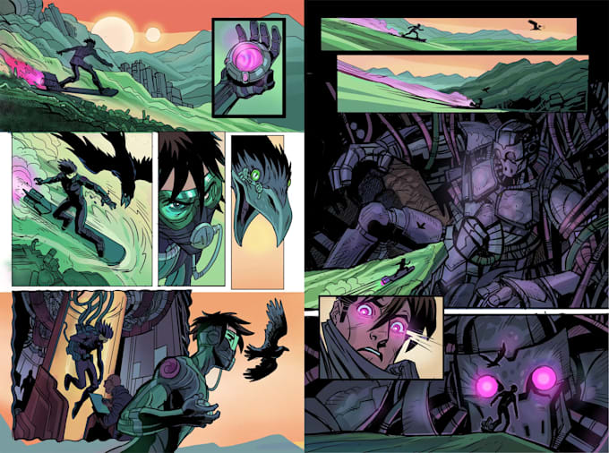 2d comic animation motion comic anime character animation manga ...