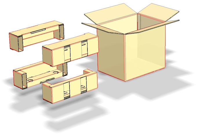 Design carton box inserts for fragile or industrial products by Thai ...