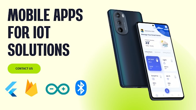 Build a flutter iot app with ble wifi esp32 and firebase by Shan_xp | Fiverr