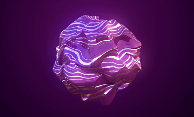 4k abstract animation motion graphics houdini 3d animated gif simulation by Abiykem | Fiverr