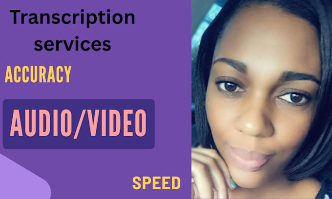 Accurately transcribe your audio and video files by Stenn876 | Fiverr