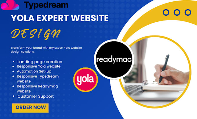 Create a stunning website with yola, typedream and readymag by Patricia ...