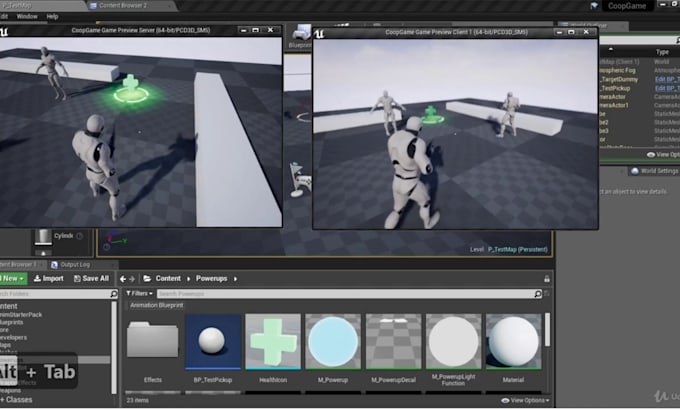 Create unreal engine 4 5 blueprint 3d game bug fixing and game reskin in ue5 by Arnoldgame | Fiverr